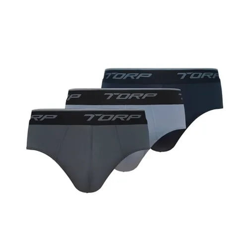 Cueca Torp Slip em Microfibra 7015 Kit C/3 - meiassaojose