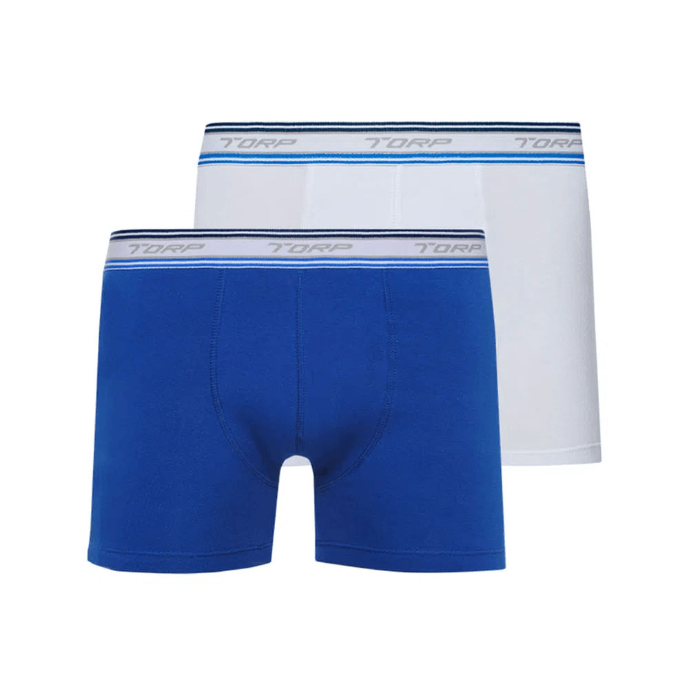 Cueca Torp Boxer em Algodão 7009 Kit C/2 - meiassaojose