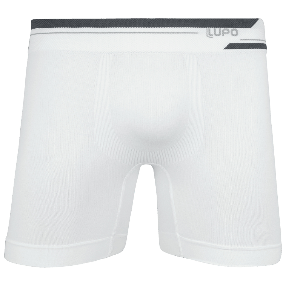 Cueca Lupo Boxer Alongada Sem Costura 442-002 - meiassaojose